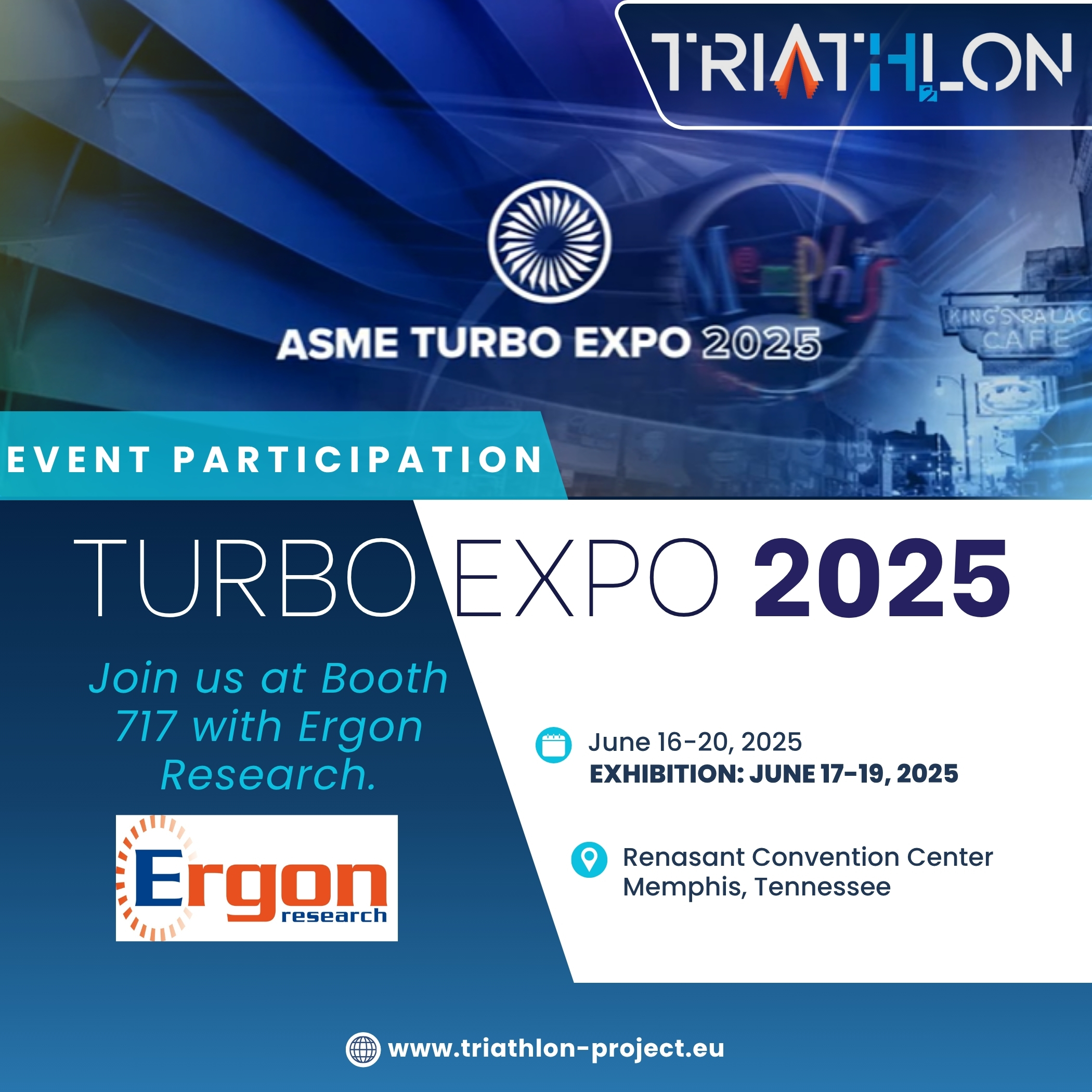 TRIATHLON Heads to ASME Turbo Expo 2025 : TRIATHLON